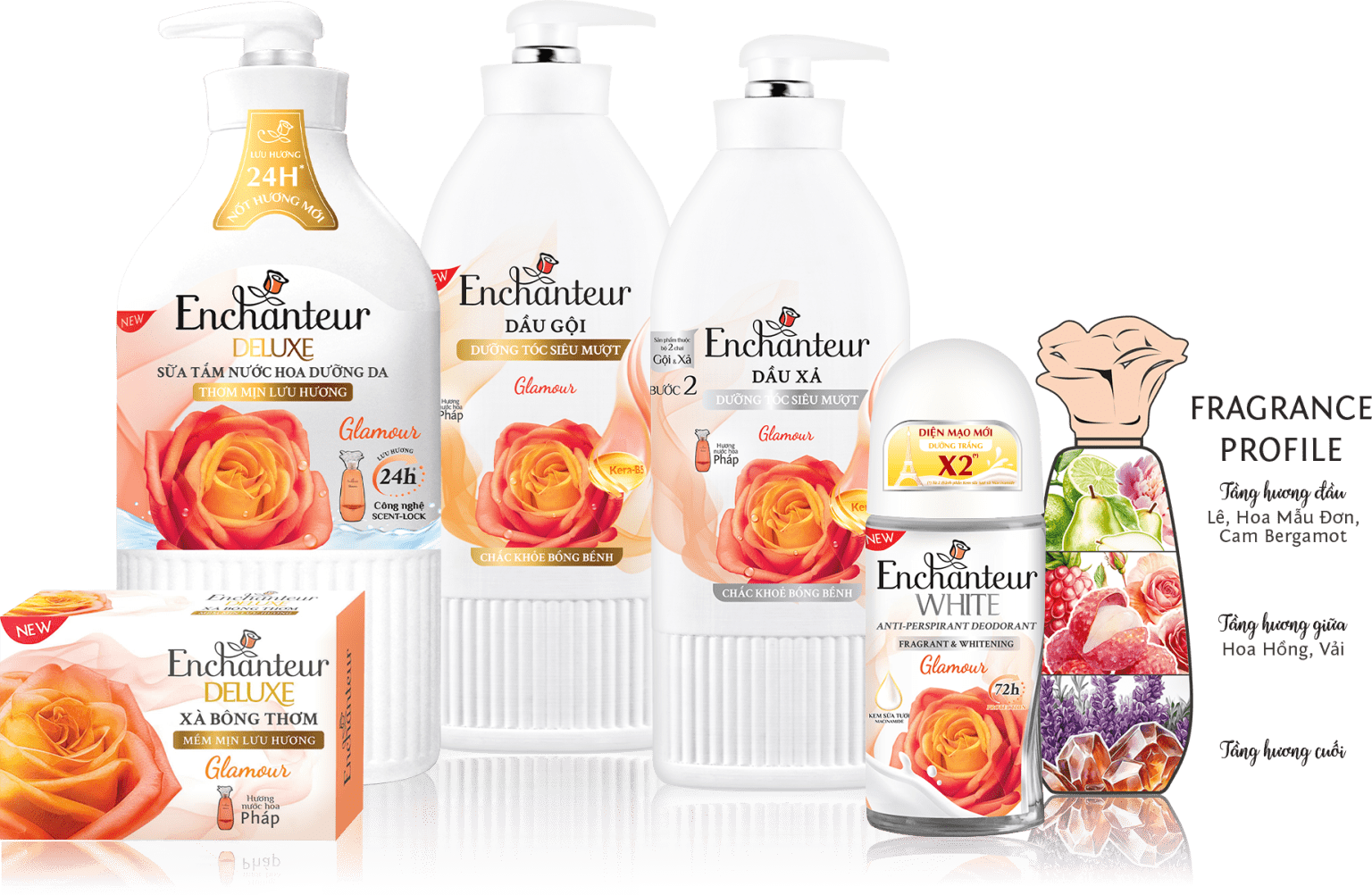 Bộ Sưu Tập Glamour - Enchanteur